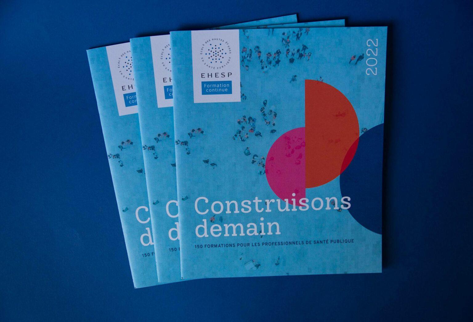 Brochure EHESP - Graphiste et directrice artistique à Rennes et en Bretagne