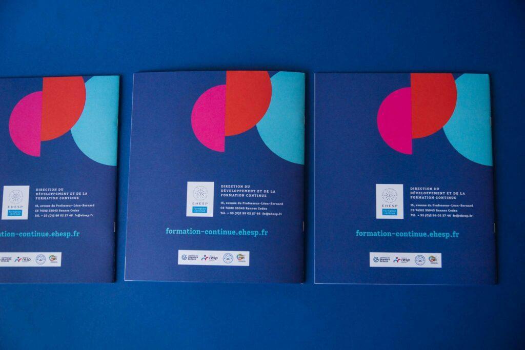 Brochure EHESP - Graphiste et directrice artistique à Rennes et en Bretagne